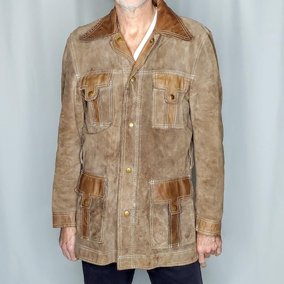 Vintage | Jackets & Coats | 6s Vintage Faux Leather And Ultrasuede ...